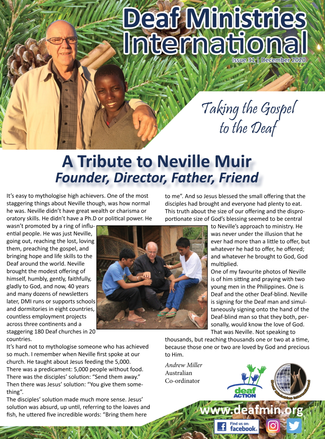 Newsletters - Deaf Ministry International
