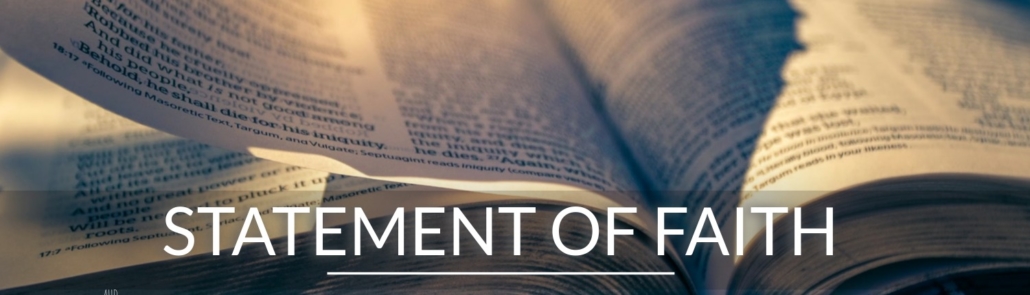 Statement of Faith - Deaf Ministry International